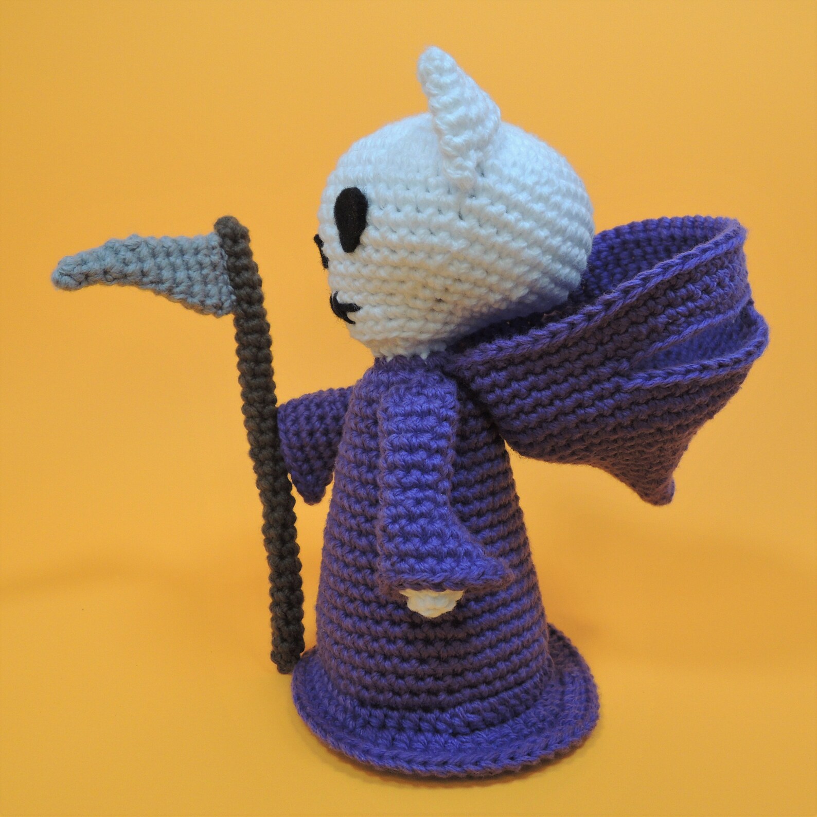 Grim Reaper Cat Halloween Crochet Pattern Amigurumi PDF - Etsy