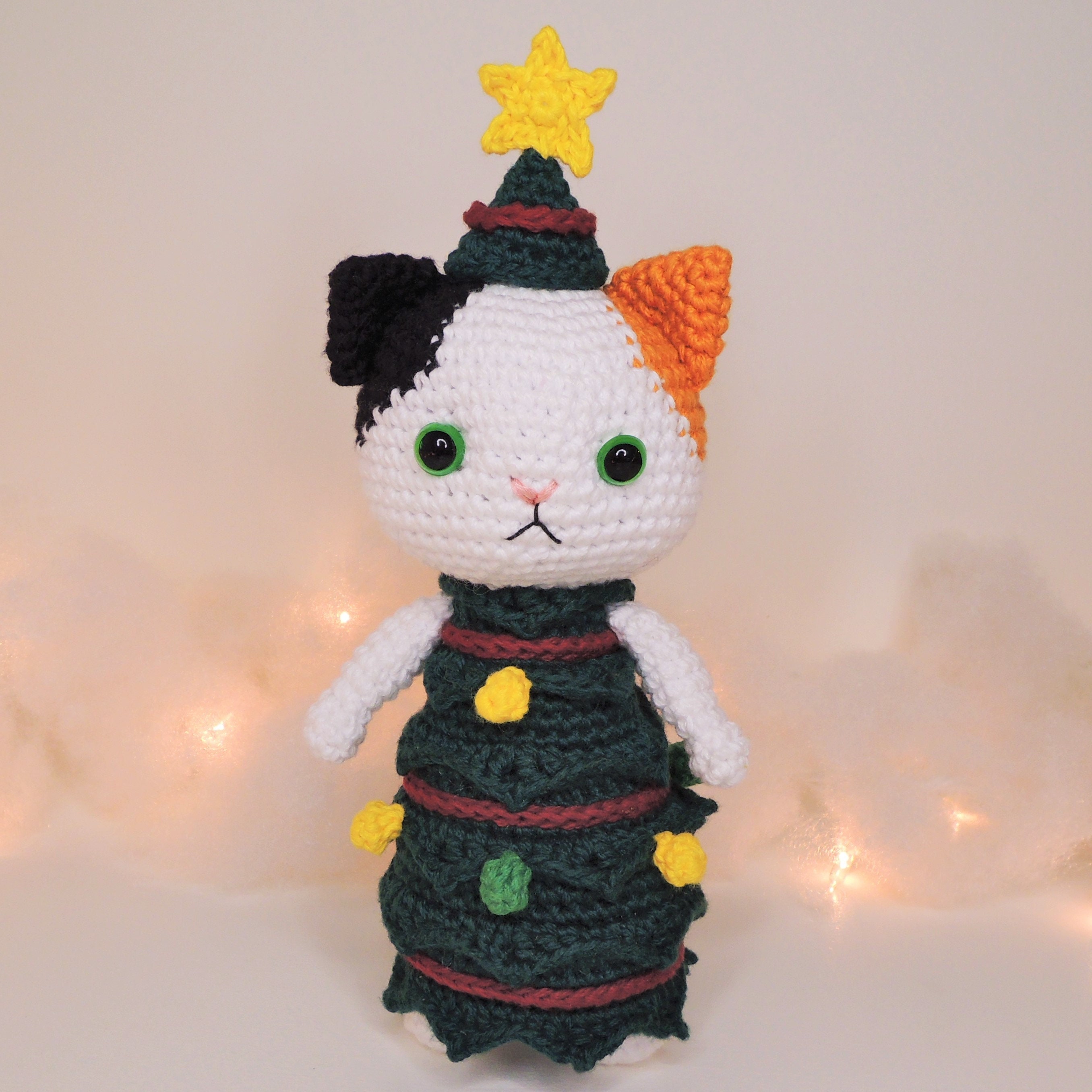 Christmas cat crochet pattern pdf Patterns Kits & How To etna.com.pe