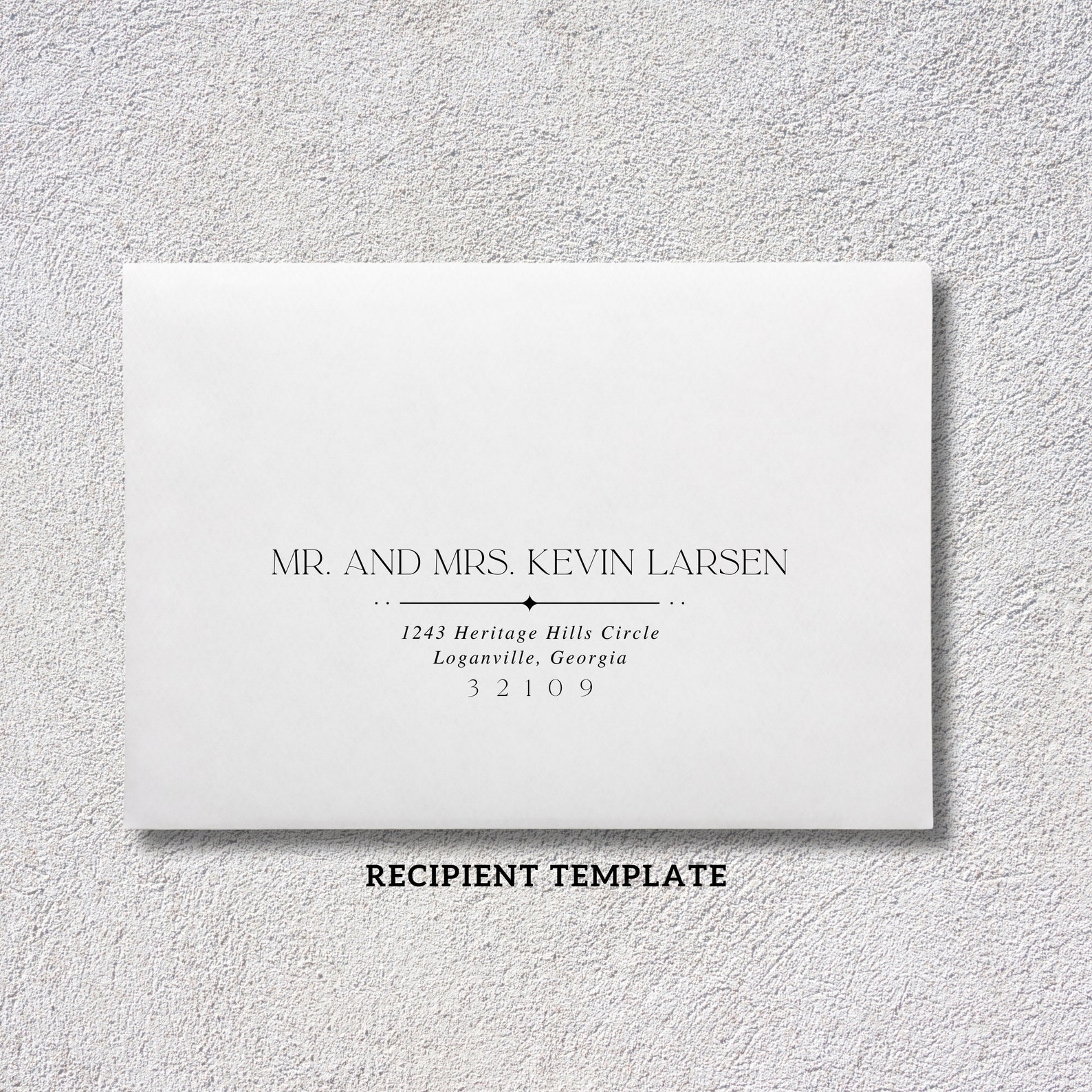 Editable Wedding Envelope Template | Canva Envelope Template | DIY ...