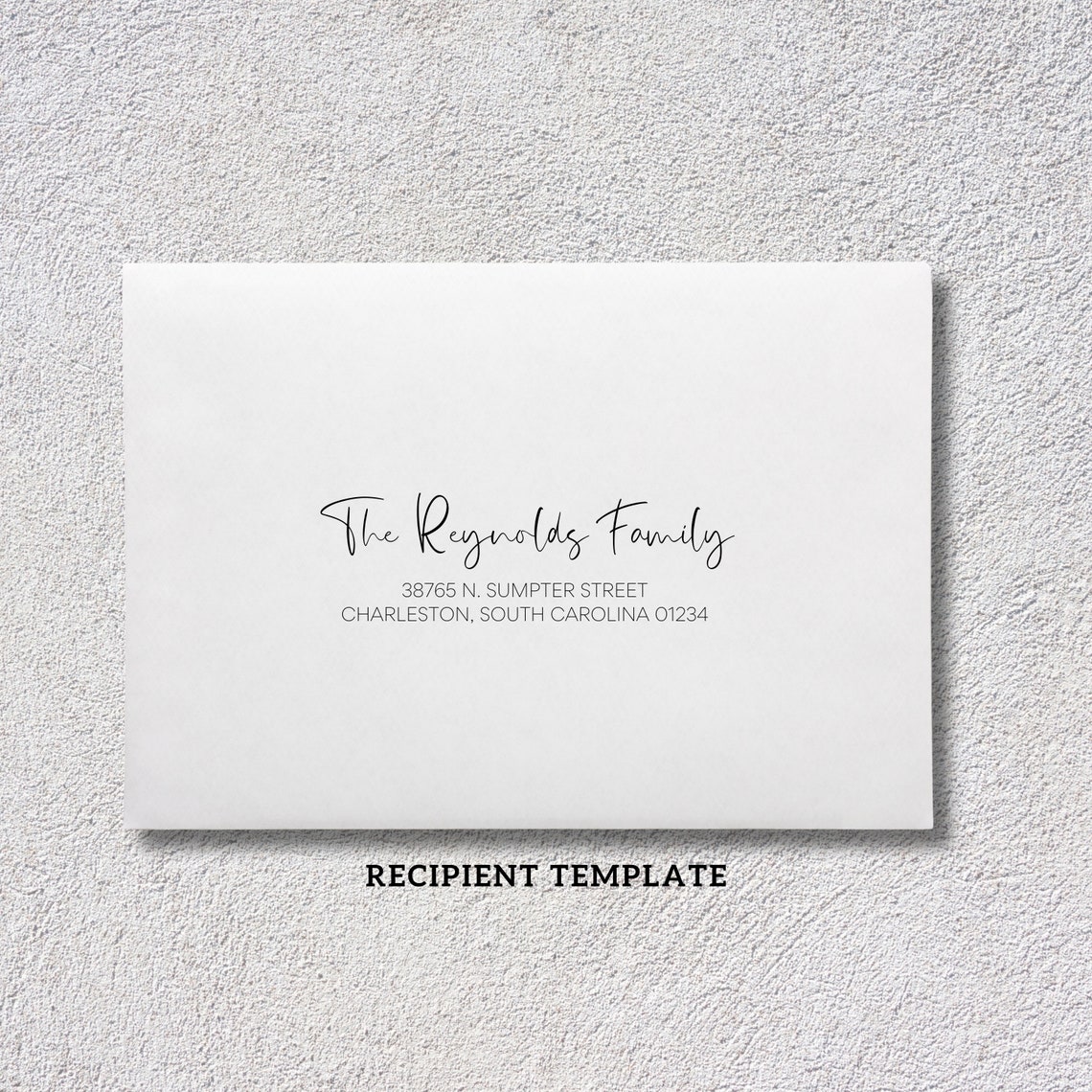 Editable Wedding Envelope Template | Canva Envelope Template | DIY ...