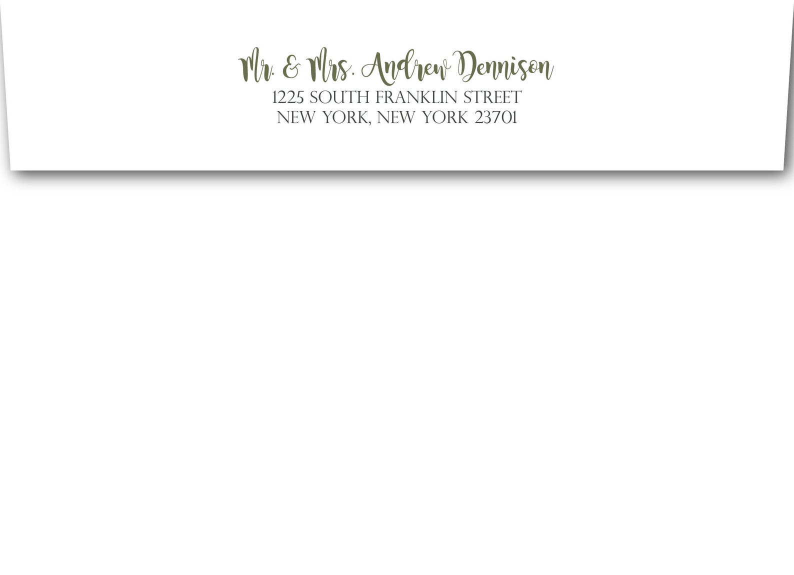 EDITABLE Elegant ENVELOPE Template,wedding Envelope Addressing,event ...