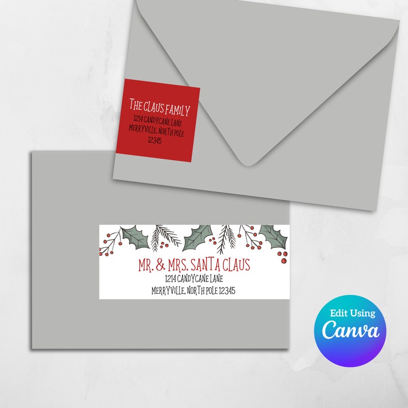 Diy Address Labels - Etsy