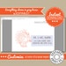 EDITABLE Thanksgiving ENVELOPE Template,thanksgiving Envelope ...