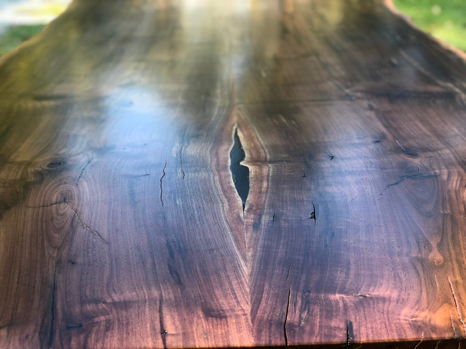 Live Edge Slab Dining Table - Etsy