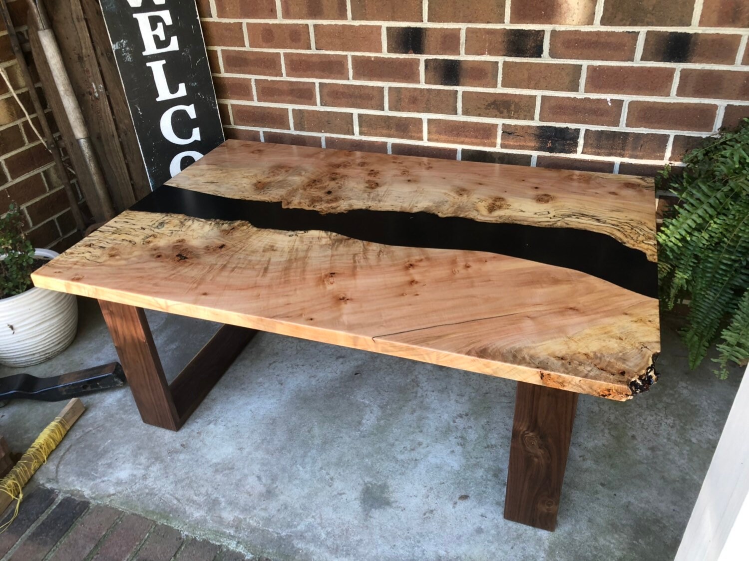 Maple Burl River Table - Etsy