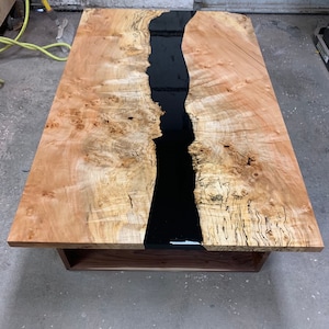 Maple Burl River Table - Etsy