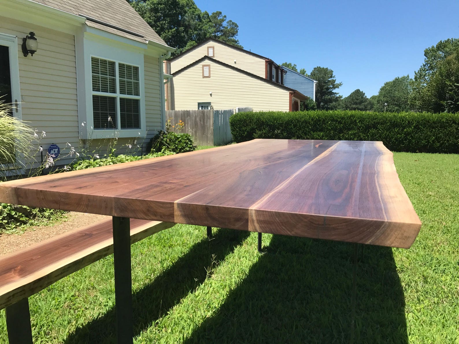 Live Edge Slab Dining Table - Etsy