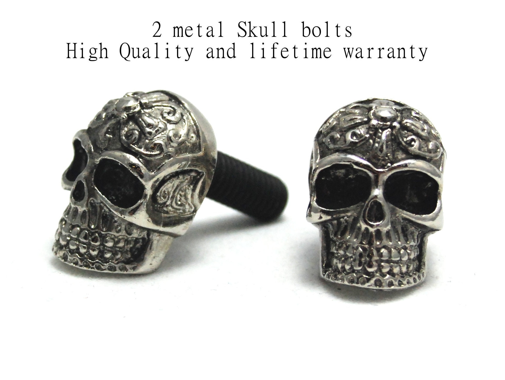 2 Metal License Plate Custom Boltstribal - Etsy