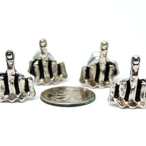 License Plate Custom Middle Finger Bolts, Number Tag Screw,biker ...