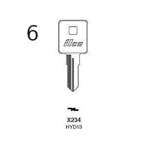 Skull Key for Harley Davidson,sportster,custom From 1994 to 2010, Blade ...