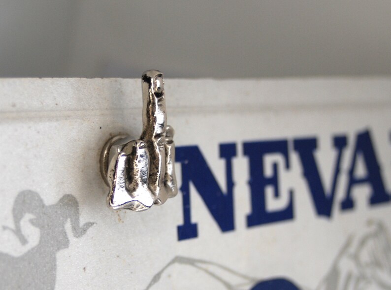 Middle Finger Car License Plate Screws Custom Frame Tag Bolts Fasteners ...
