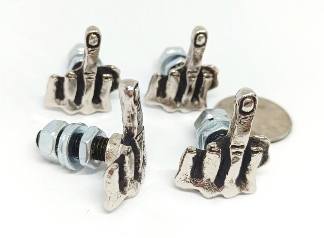 License Plate Frame Fastener Bolts, Motorcycle Number Tag Screws or Any ...