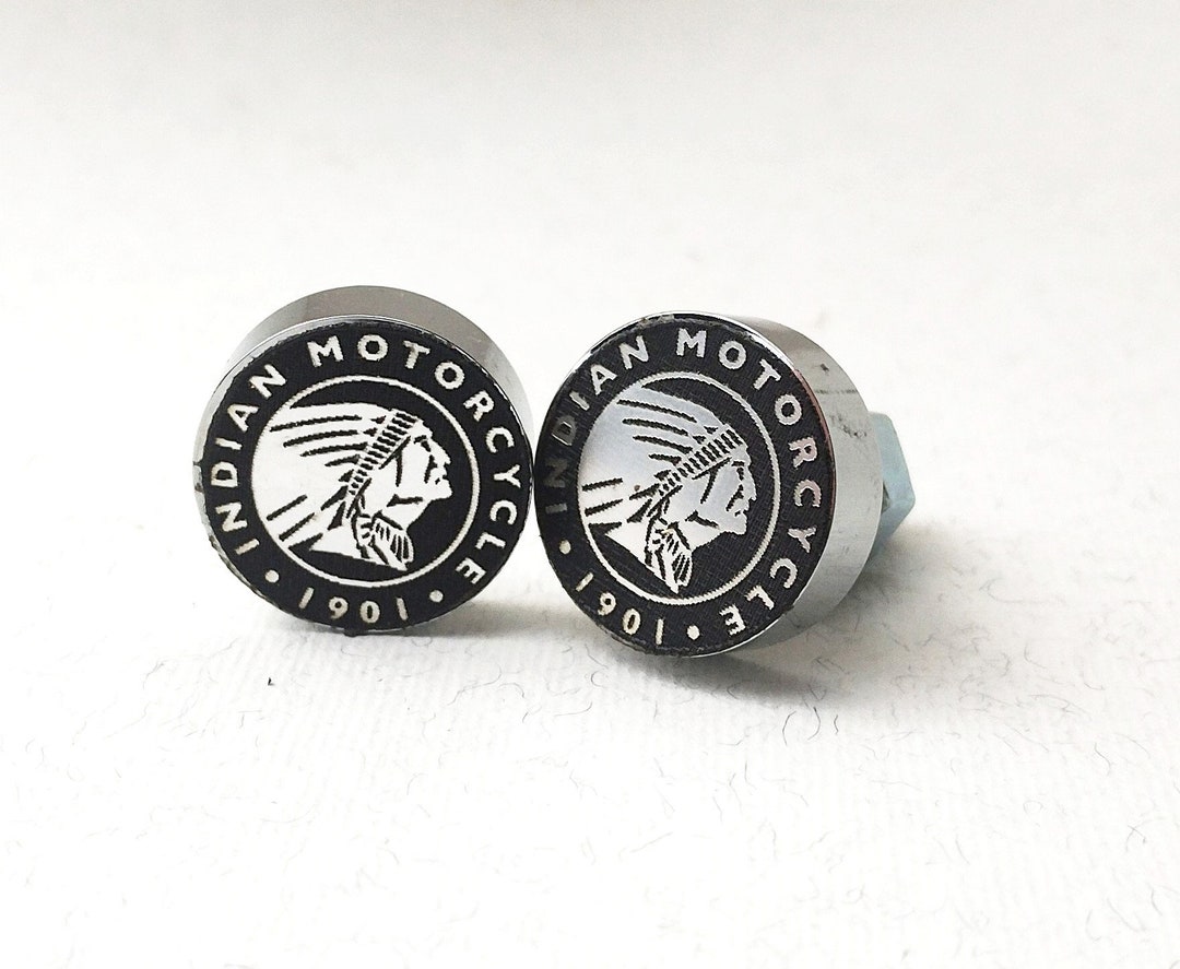 Chief Indian Motorcycle License Plate Screw Cap Cover Bolt , Fasteners ...