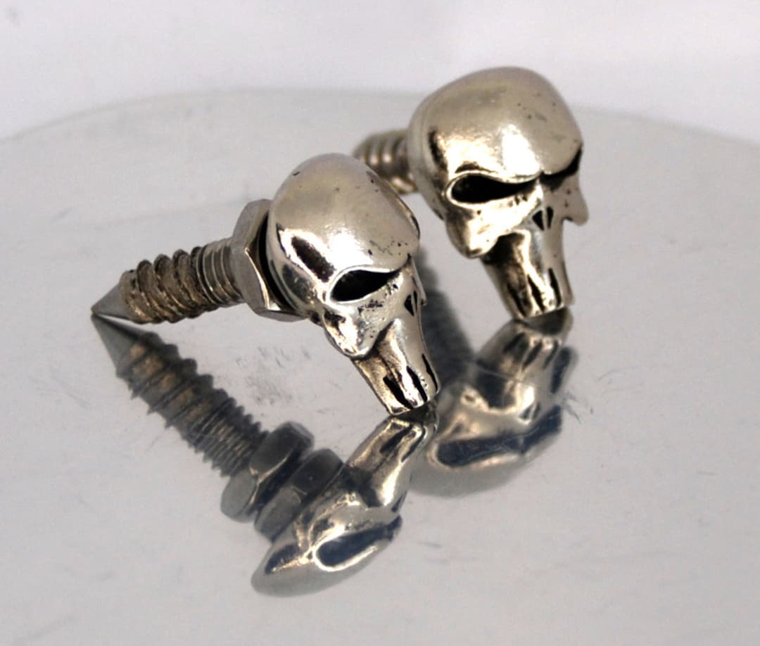 Hardware for Car License Plates Punisher Skull Screws,gift Custom Frame ...