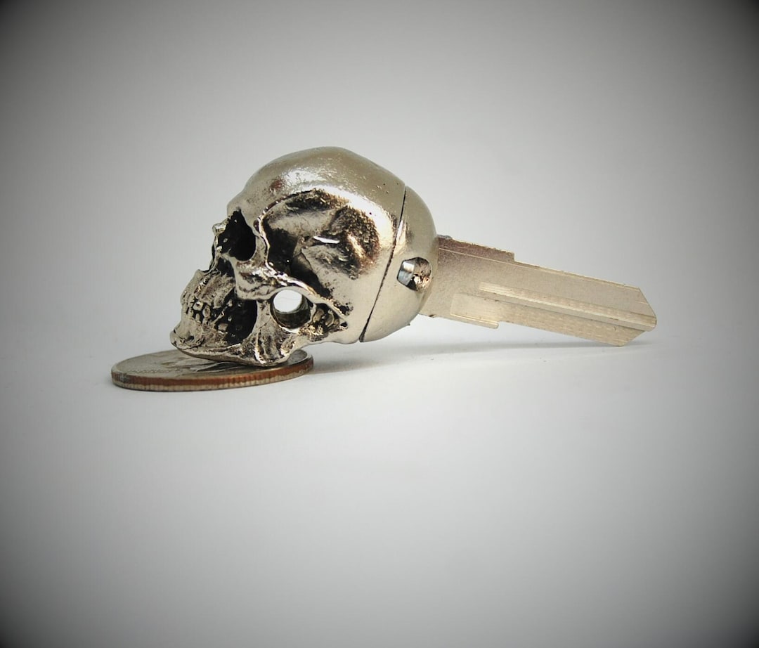Skull Key for Harley Davidson, Sportster, Custom 1994 to 2010, Fob ...