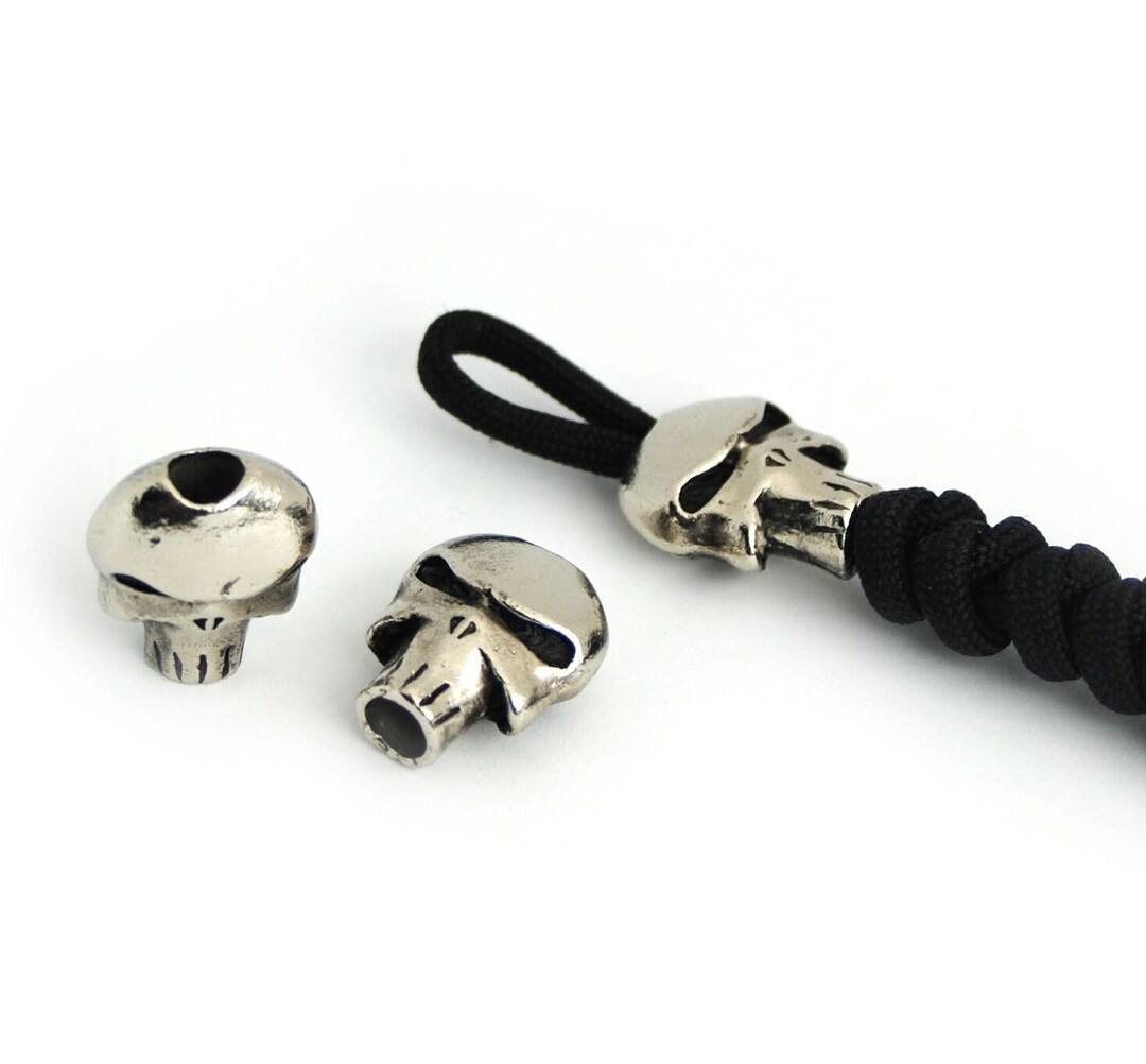 Punisher Paracord Beads,lanyard Knife,skull,diy,craft,keychain,custom ...