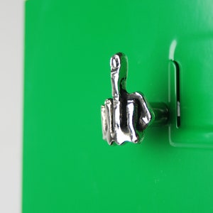 Metal Made Middle Finger,flip Off,door Drawer, Cabinet, Wardrobe,pull ...
