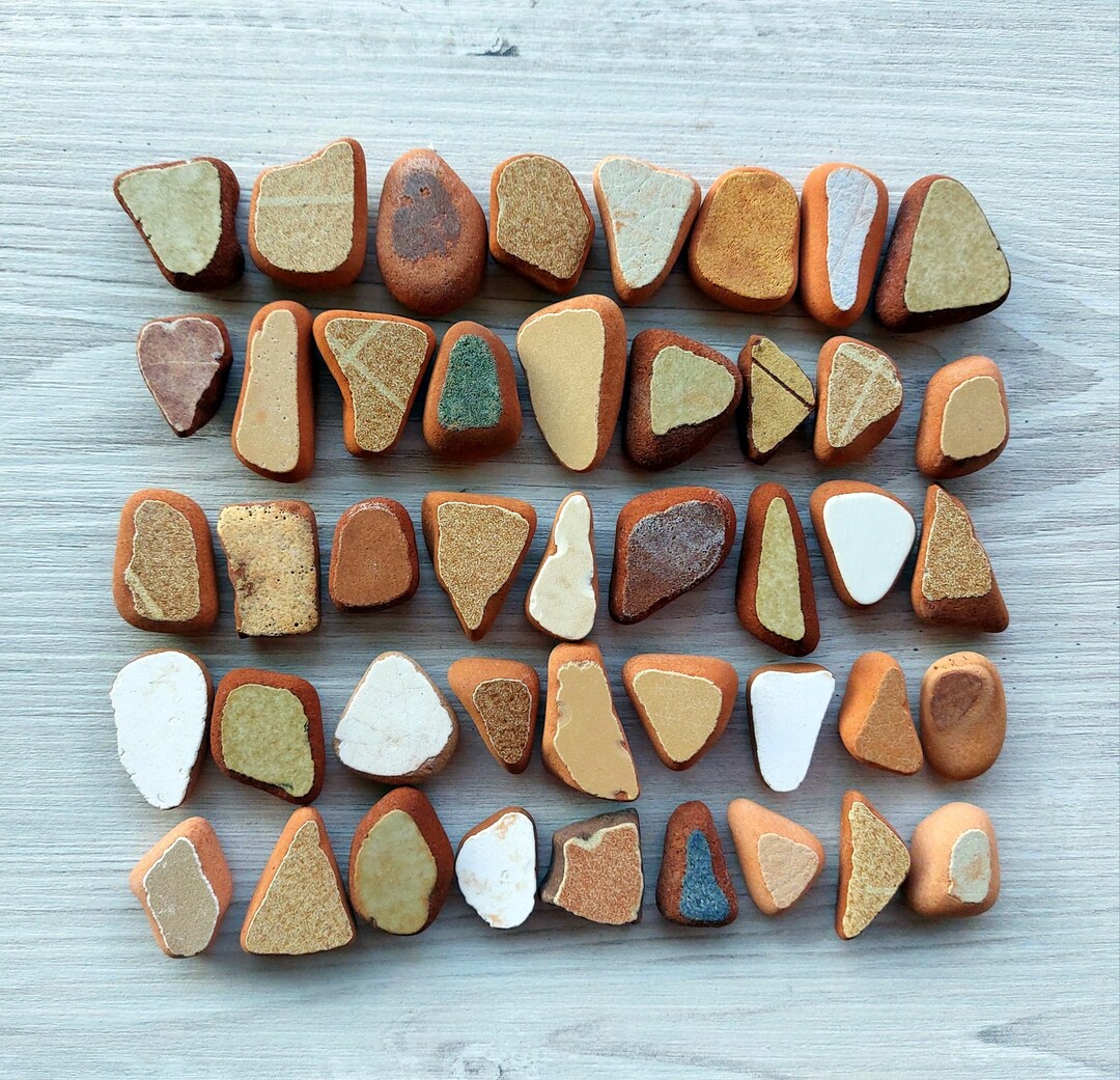Genuine Adriatic Sea Pottery Shards Perfect for Art, Crafts, and ...