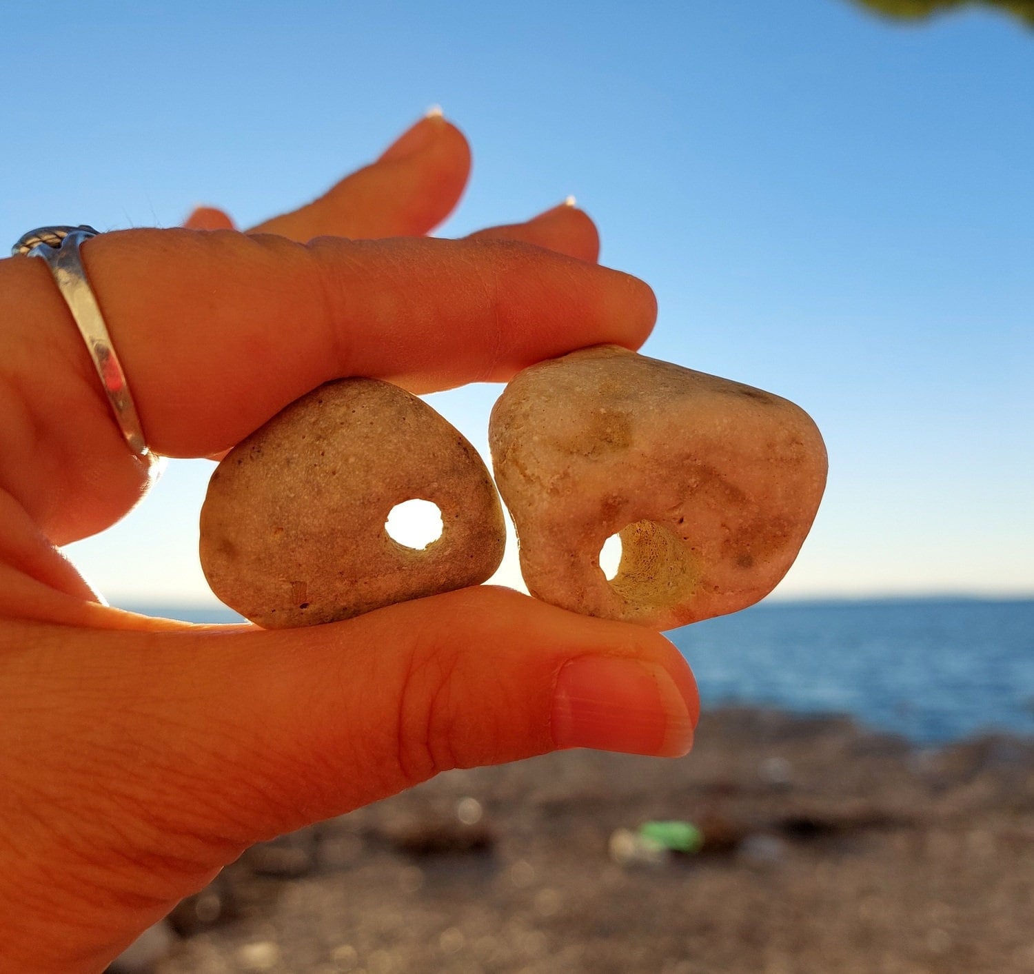 Beachcomber's Delight: Genuine Hag Stones From Croatia, Unique ...