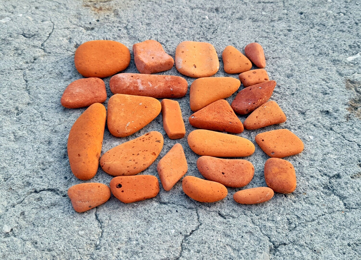 Genuine Adriatic Sea Terracotta Bulk, Croatian Beachcombing Gift ...