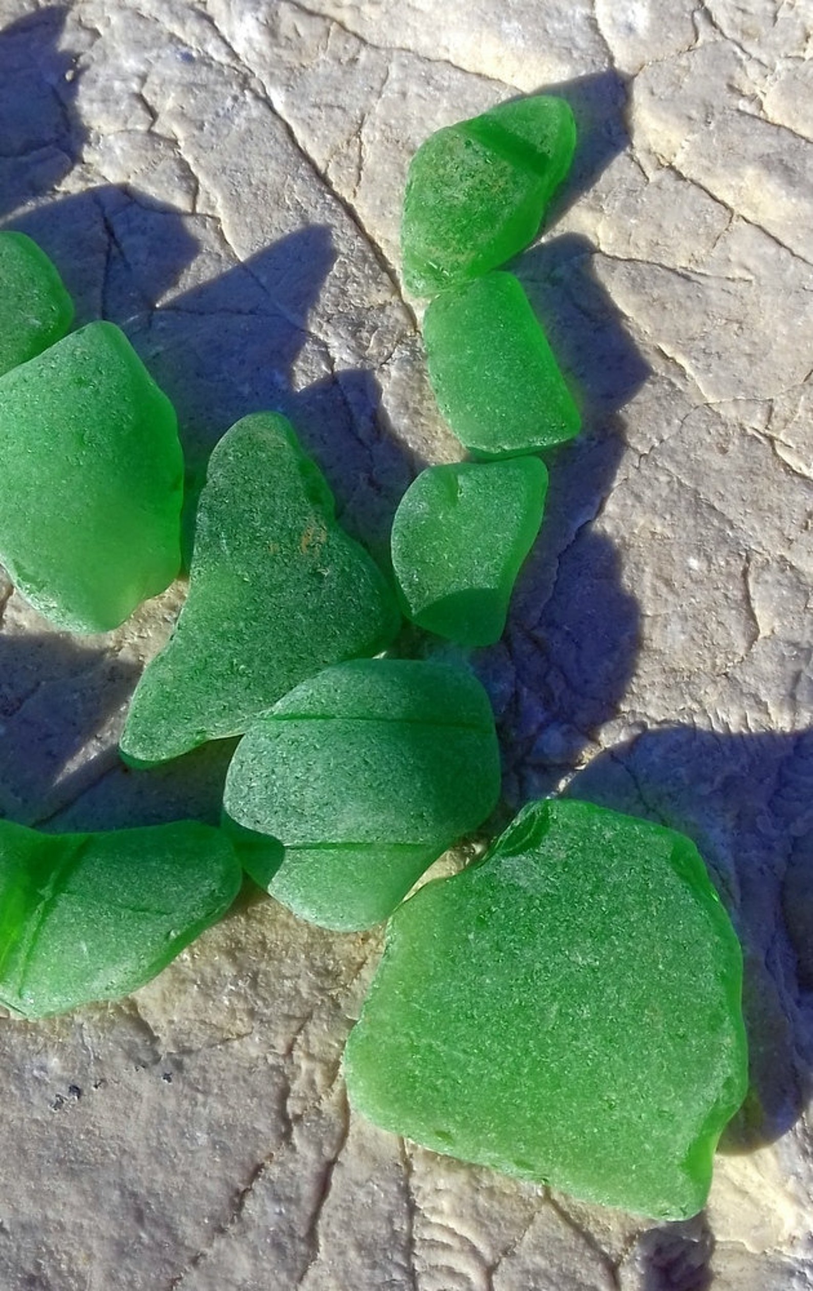 Genuine Sea Glass Pottery DIY Set Art and Craft Supply | Etsy