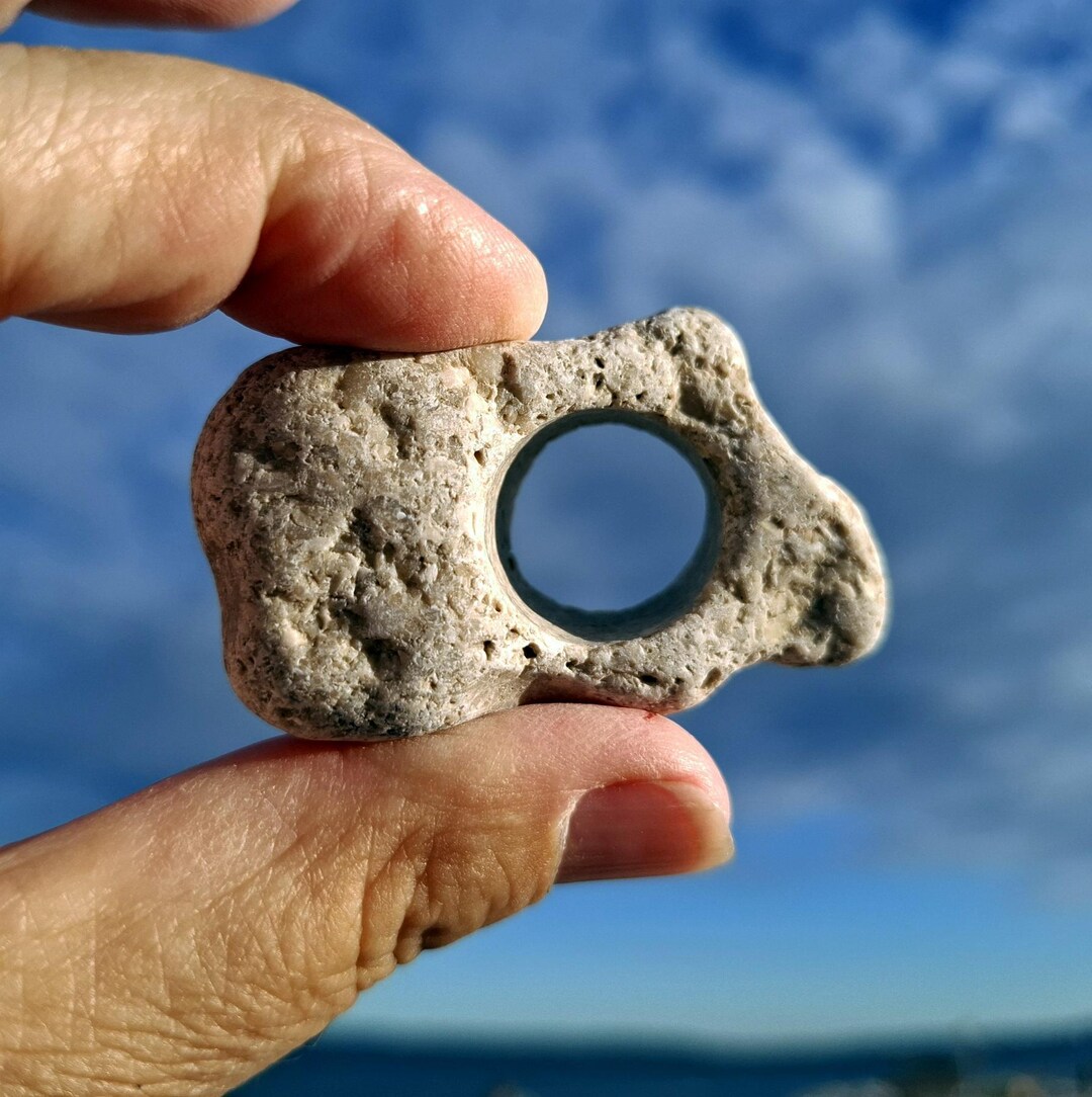 Great Sea Rock With Hole: Collectible Hag Stone | Authentic Adriatic ...