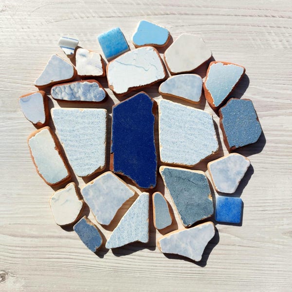 Pottery Shards - Etsy
