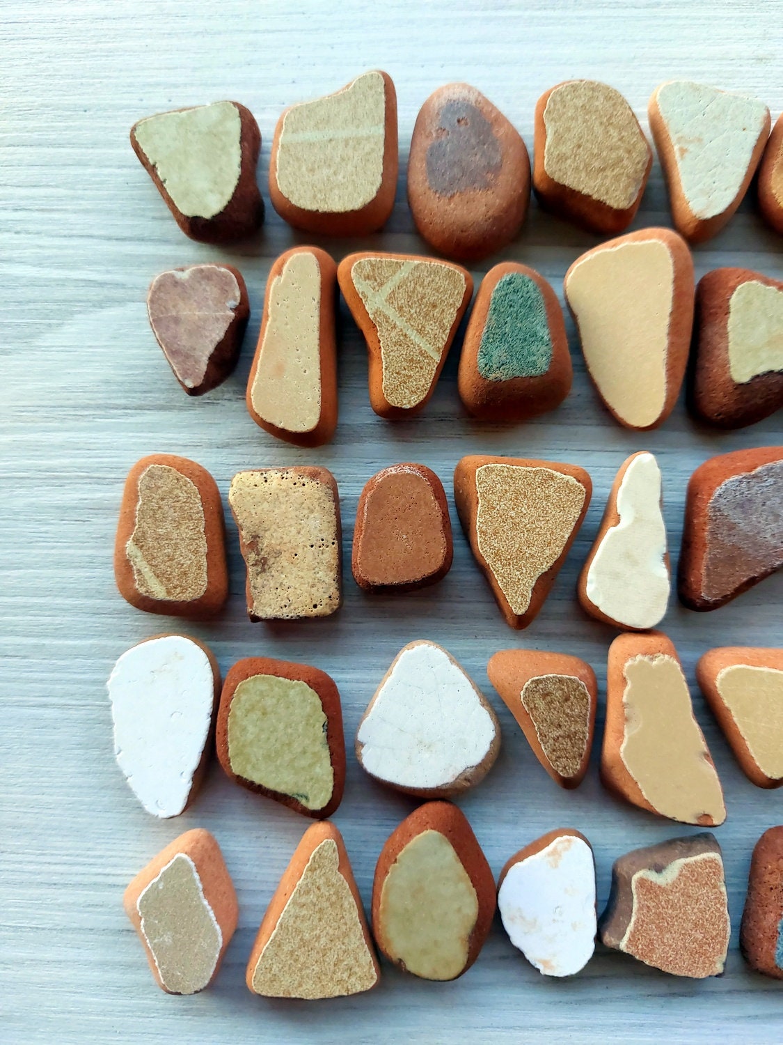Genuine Adriatic Sea Pottery Shards Perfect for Art, Crafts, and ...