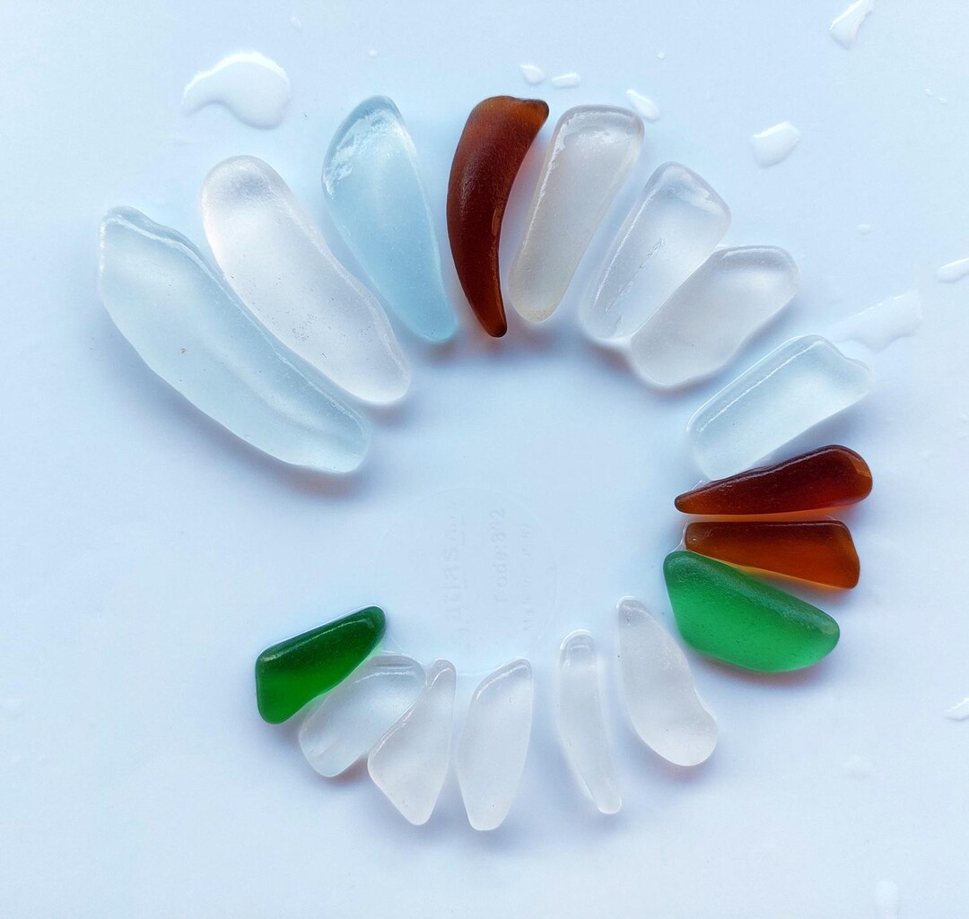 Adriatic Green Sea Glass Sticks - Beach Comber's Dream! Handpicked ...
