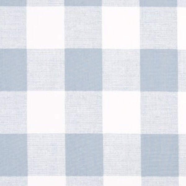 Blue Buffalo Plaid Fabric - Etsy