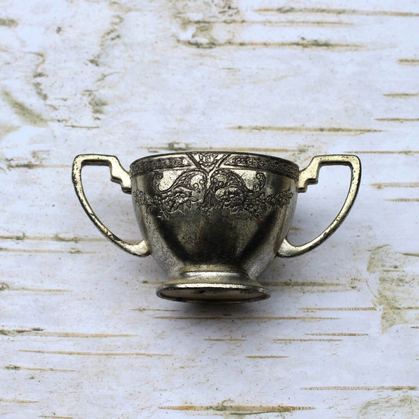 Vintage Metal Cups - Etsy