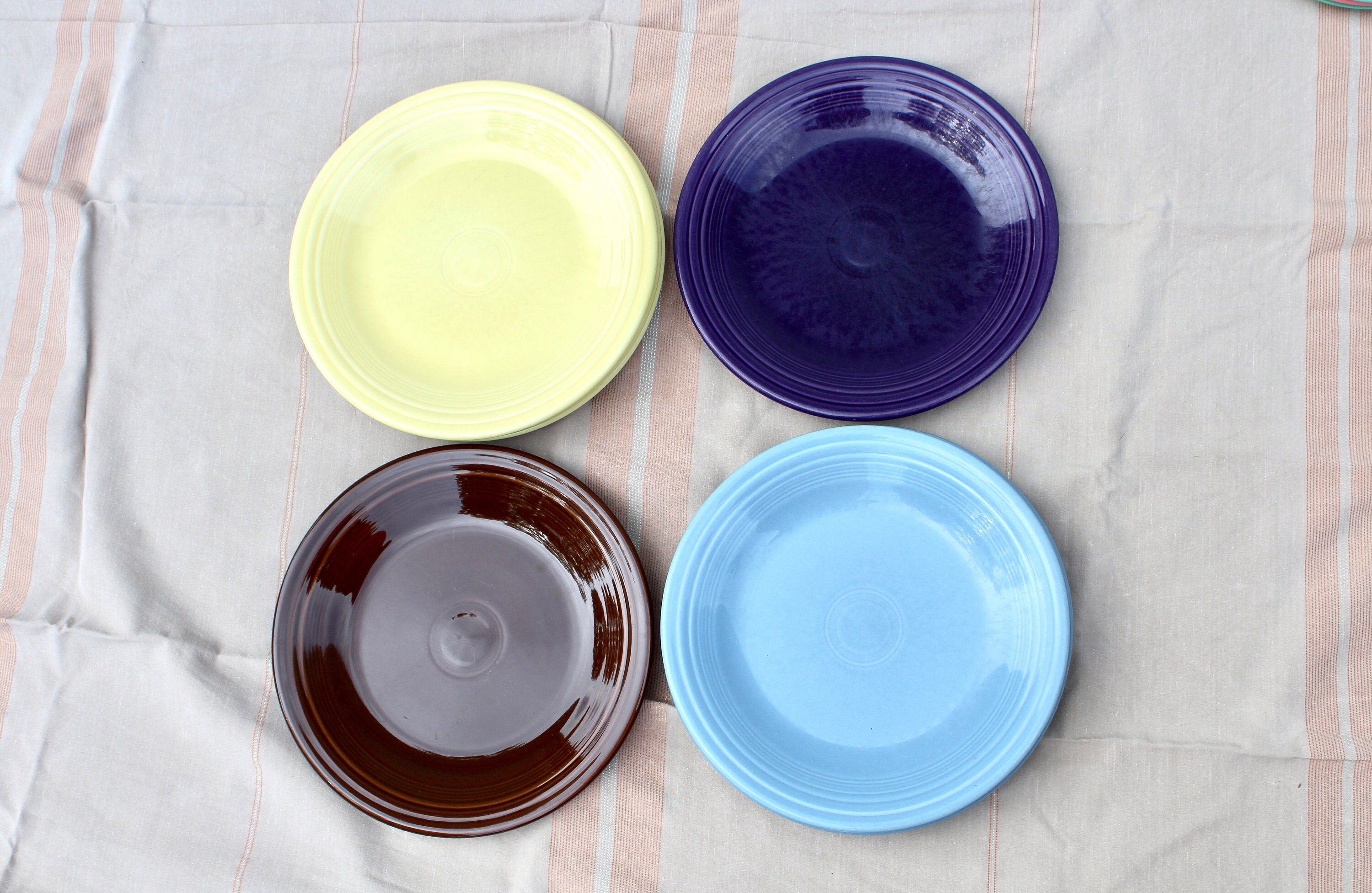 Fiestaware Dinner Plate or Salad Plate - Etsy