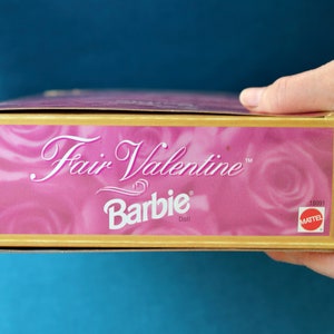 Mattel/hallmark Special Edition Fair Valentine Barbie - Etsy