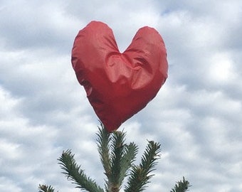Red Heart Topper | Etsy