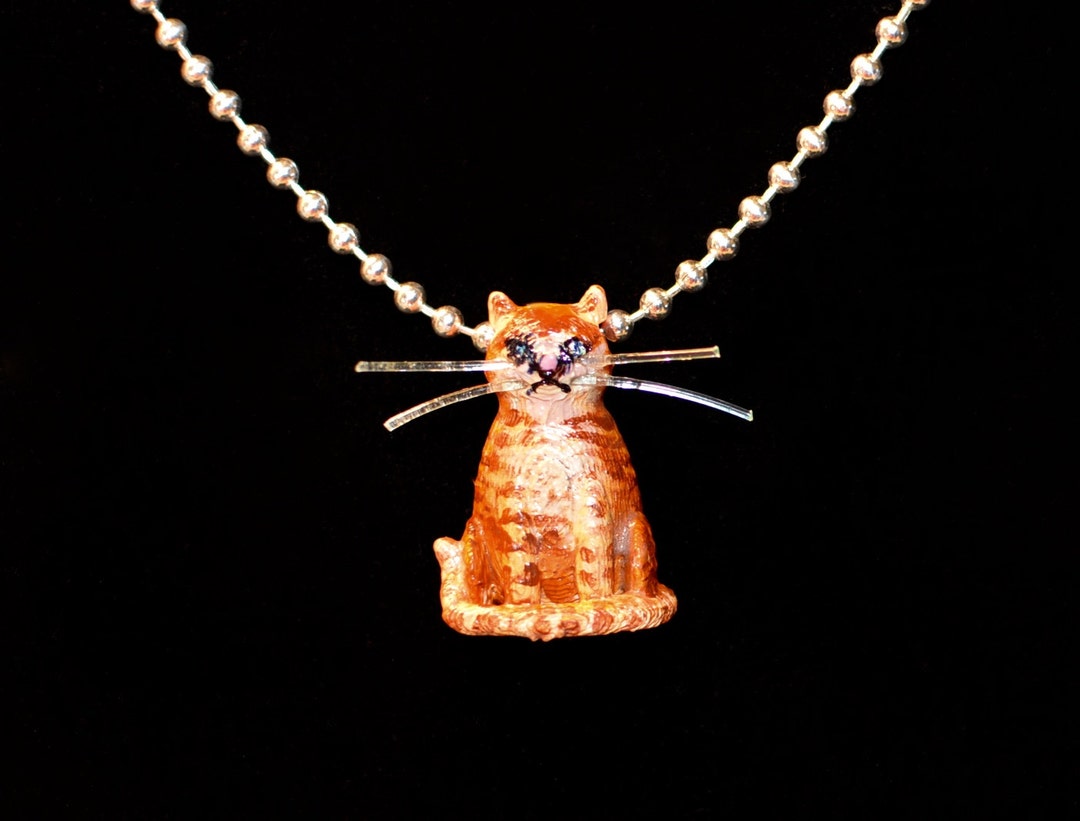 Cat Necklace, Custom Cats, Custom Cat Necklace, Personalized Cat ...