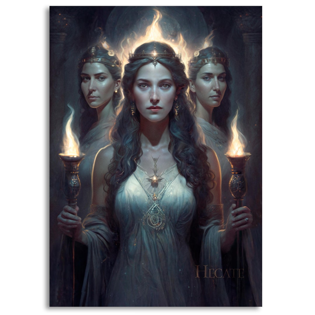 Goddess and Mythology Print Hecate / Hekate - Etsy