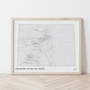 Mountain High California Ski Trail Map 3-D Canvas Poster - Etsy