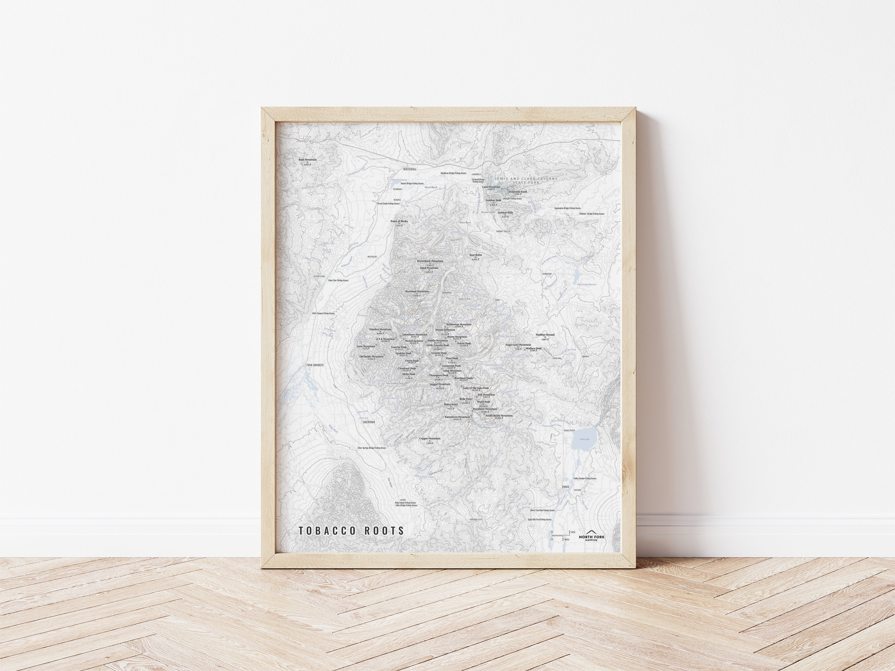 Tobacco Roots, Tobacco Roots Map, Tobacco Roots Wall Art - Etsy