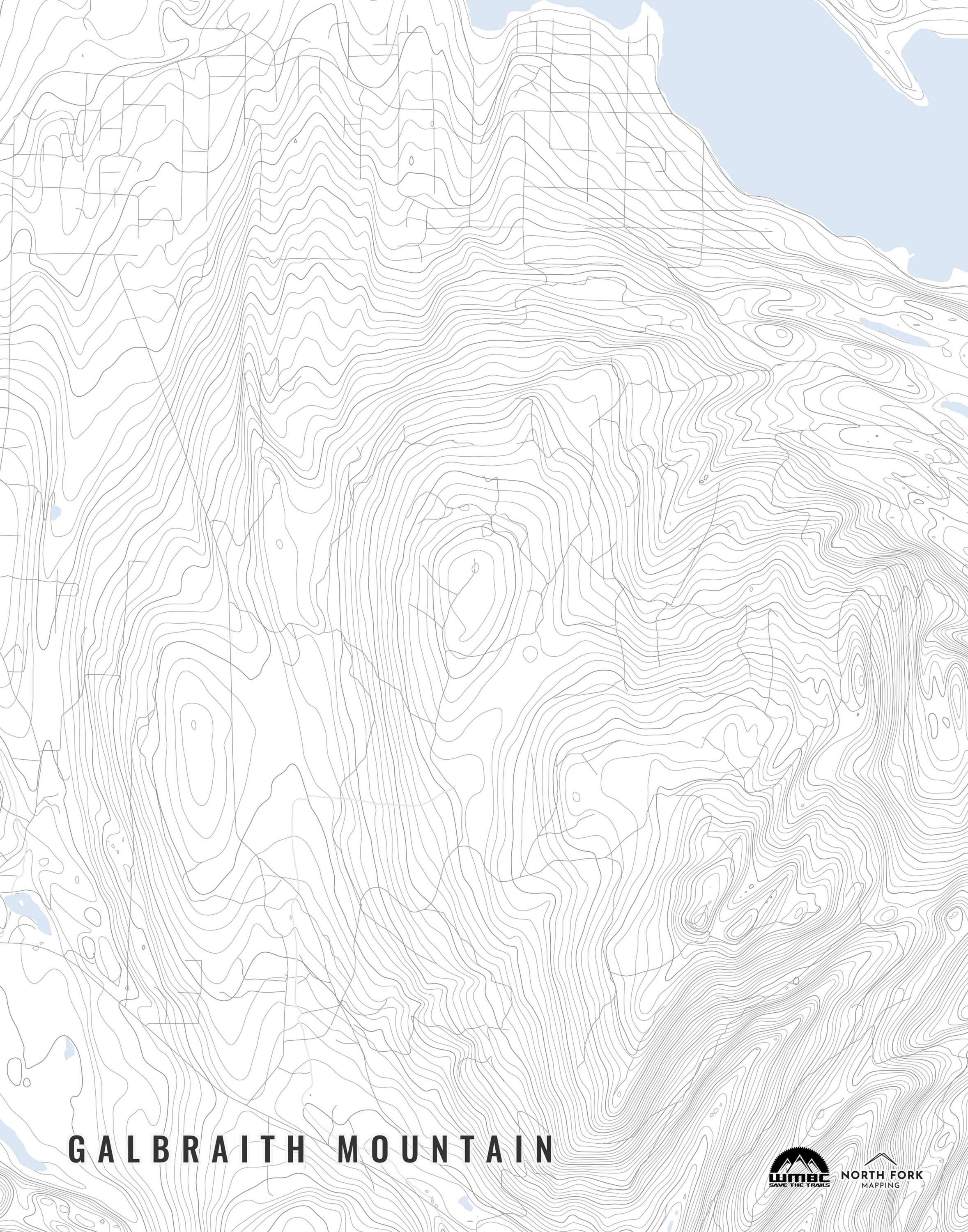 Galbraith Mountain, Galbraith Mountain Biking, Mountain Biking Map ...
