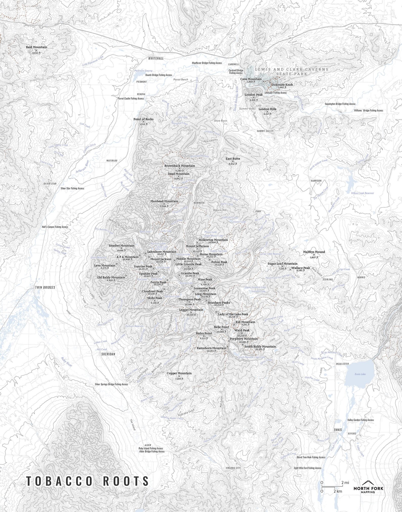 Tobacco Roots, Tobacco Roots Map, Tobacco Roots Wall Art - Etsy