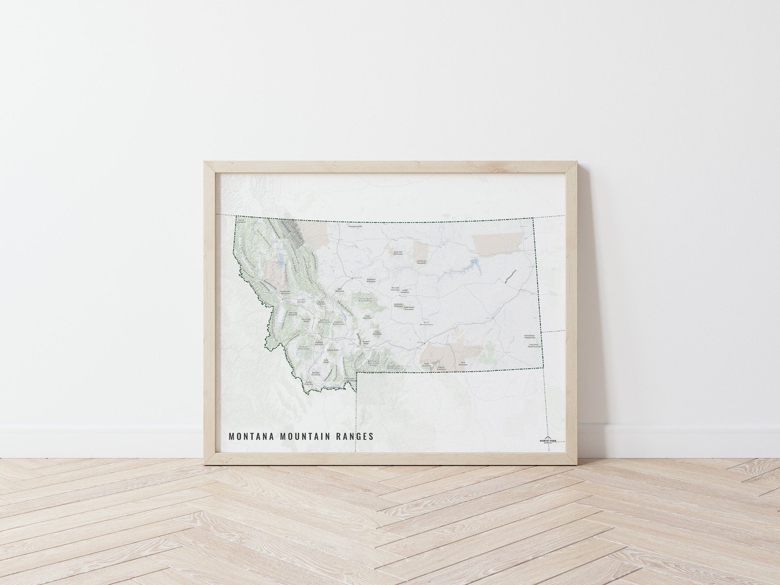 Montana Mountain Ranges Map, Map of Montana, Montana Map, Montana ...