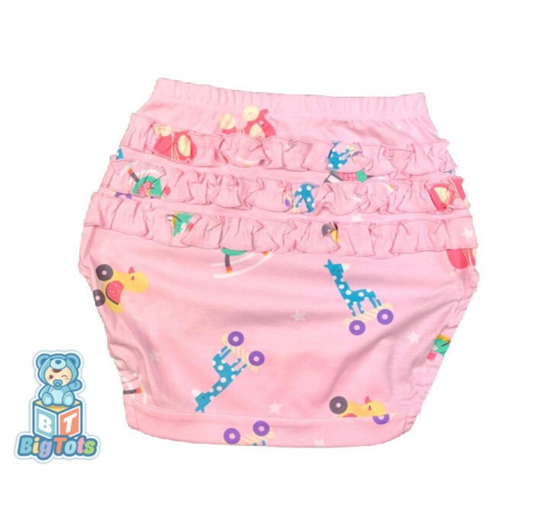 Adult SMALL Only Baby Ruffle Bottom Toys Diaper Pants Abdl - Etsy