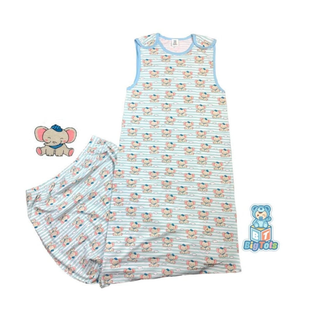 ABDL Adult Baby Sleep Sackboy Elephants Big Tots - Etsy