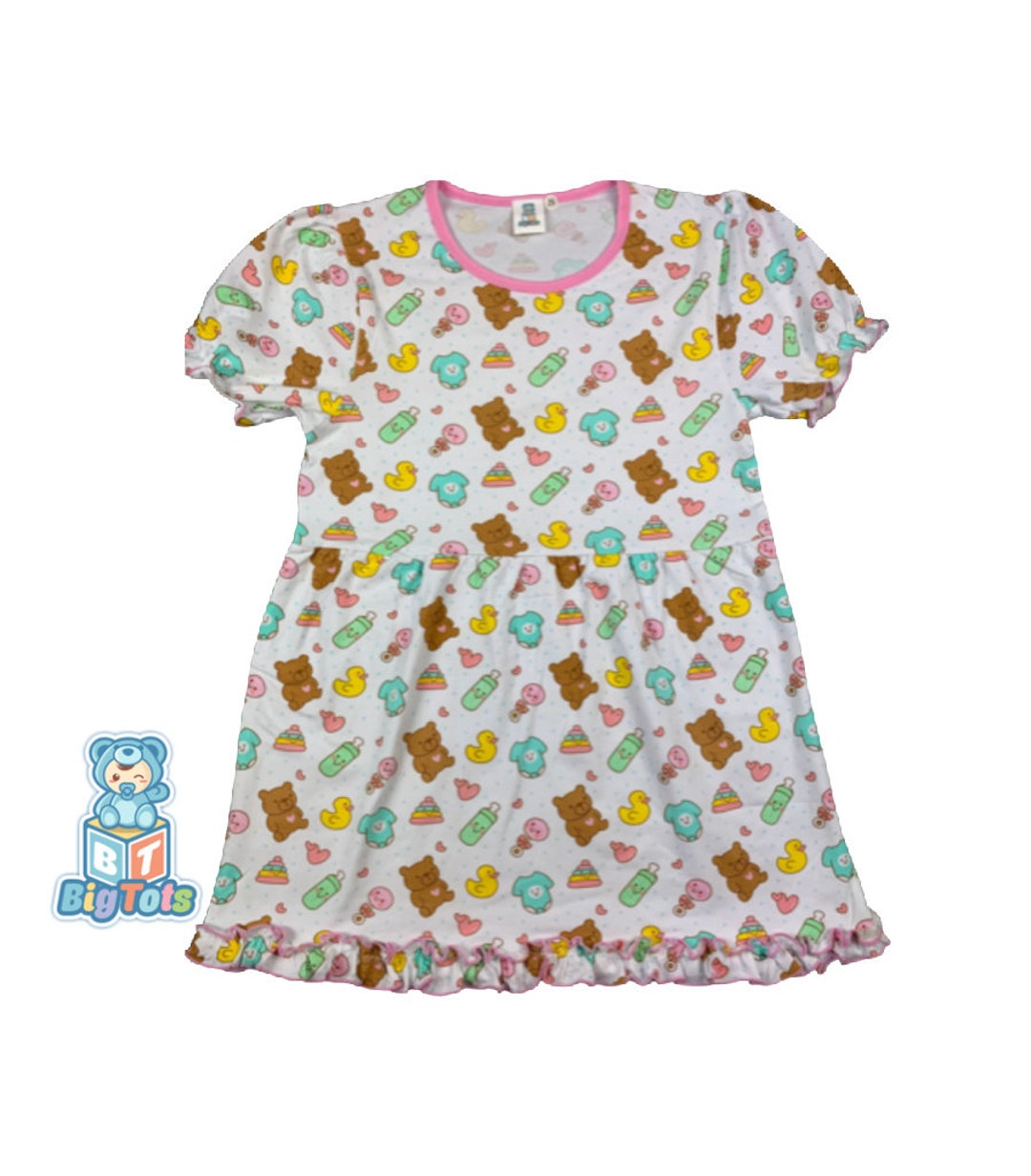 Adult Baby ABDL Dress Small-3x Baby Things Print - Etsy