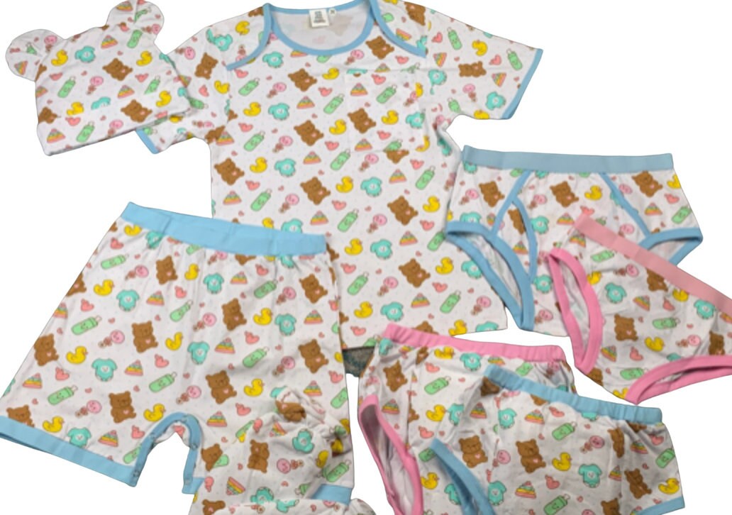 Adult Baby ABDL Dress Small-3x Baby Things Print - Etsy