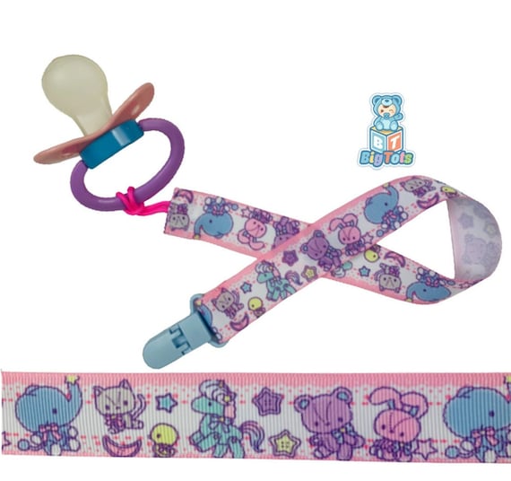 Adult Baby Stuff Animals Pacifier Clip ABDL | Etsy