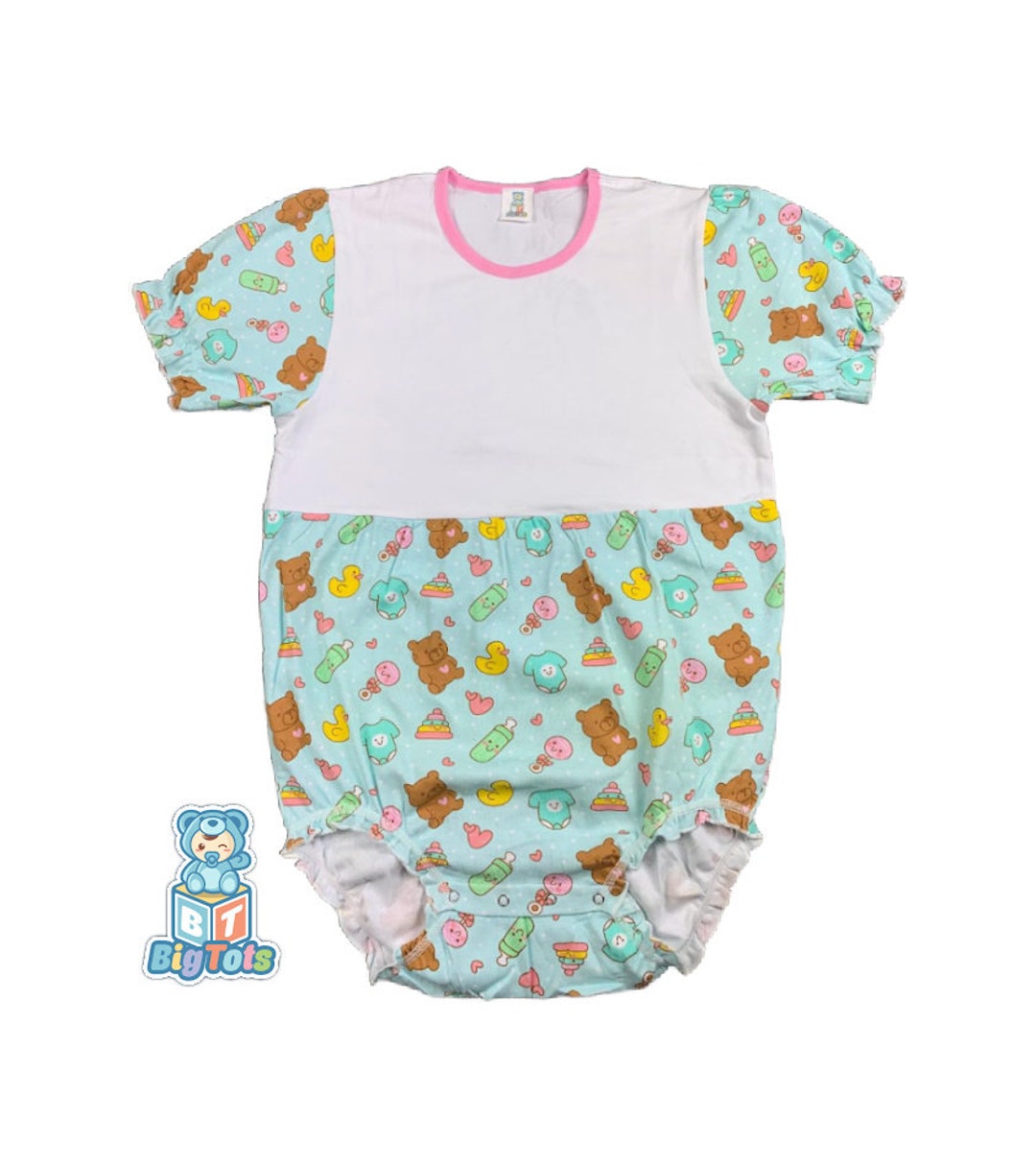 ABDL Baby Toys Bodysuit Adult Baby - Etsy