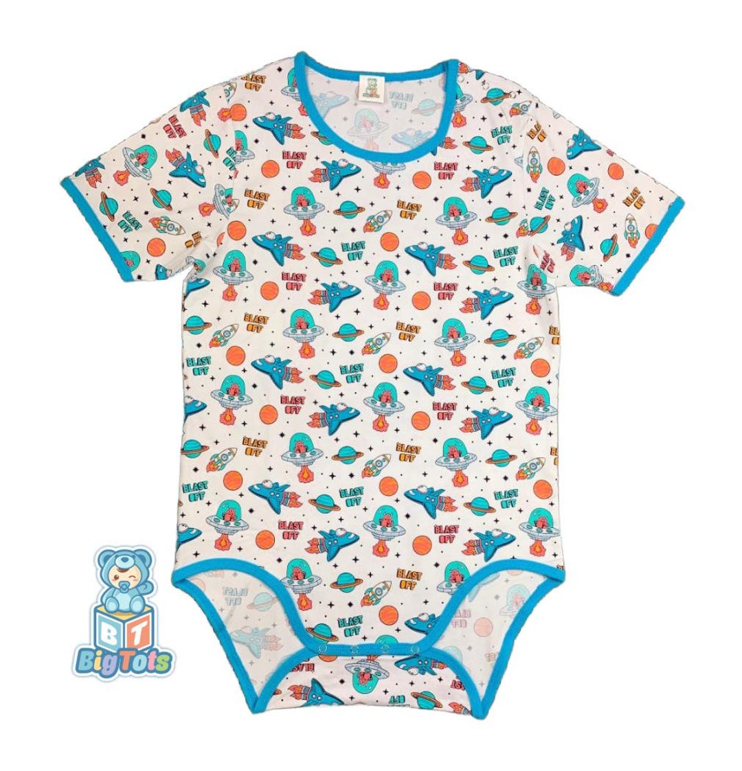 ABDL Space Blast off Snaps at One Shoulder Bodysuit Adult Baby - Etsy
