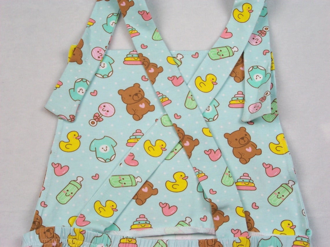 BIG TOTS ABDL Adult Size Baby Things Print Sunsuit Romper - Etsy