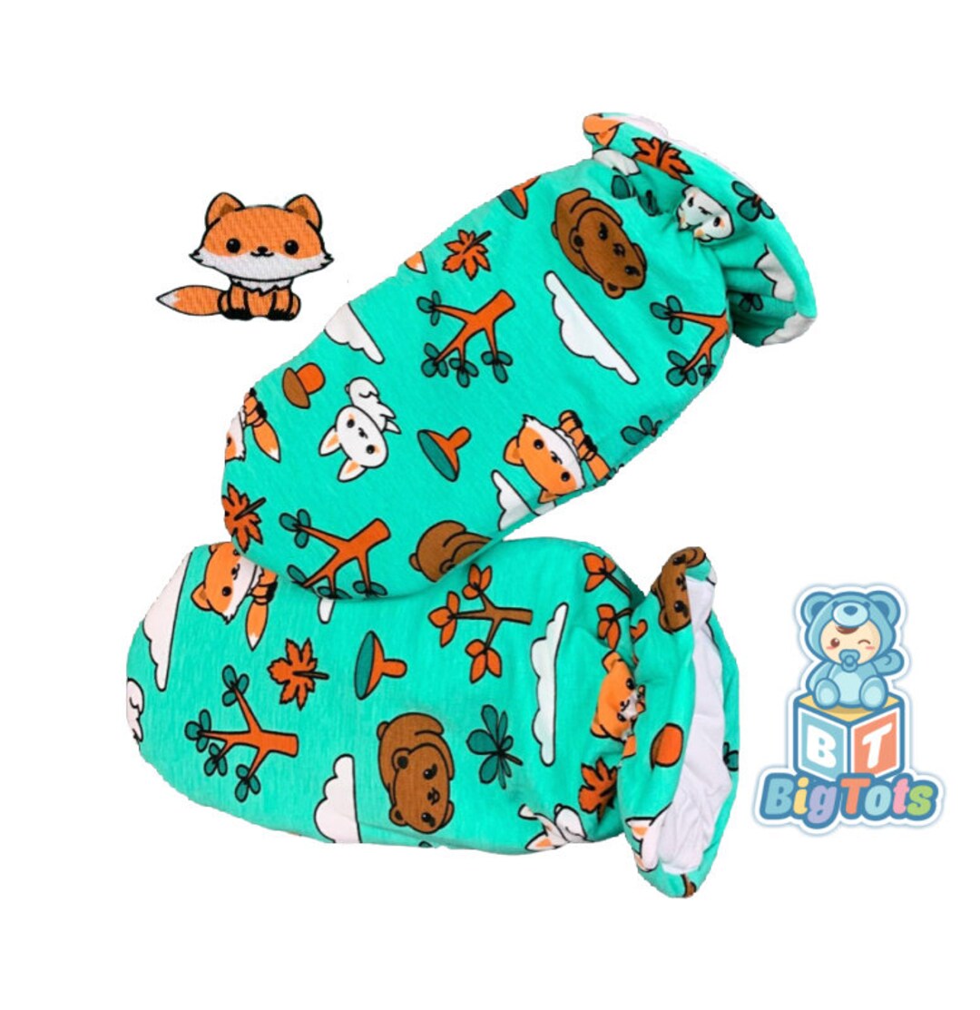 BIG TOTS ABDL Forest Animals Padded Mittens Adult Baby - Etsy